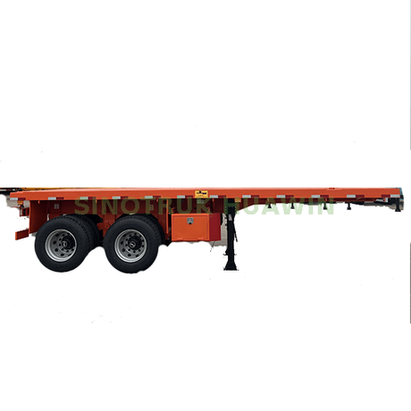 SINOTRUK 20FT 2-axle Flatbed Semi-trailer