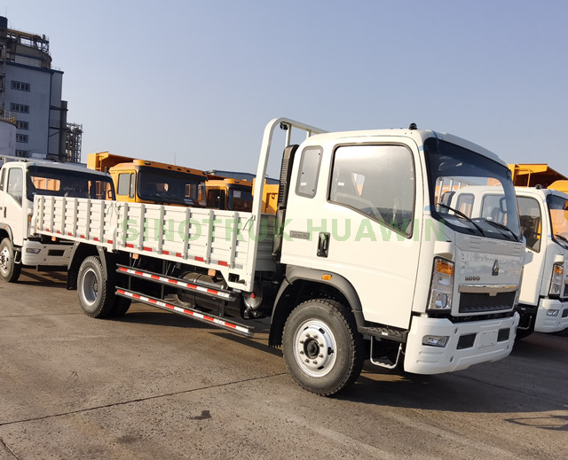 HOWO 4x2 Light Cargo Truck 160HP - Buy light truck, cargo truck, howo ...